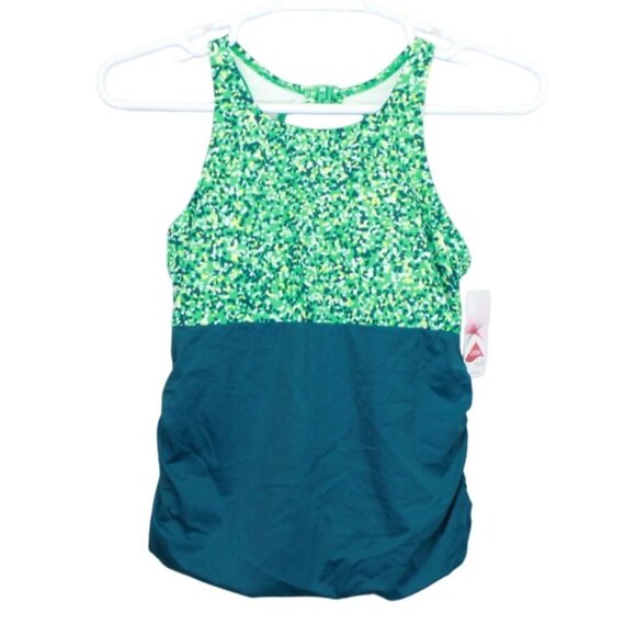 L.L. Bean | Swim | Ll Bean Womens Side Ruched Tankini Swimsuit Top ...